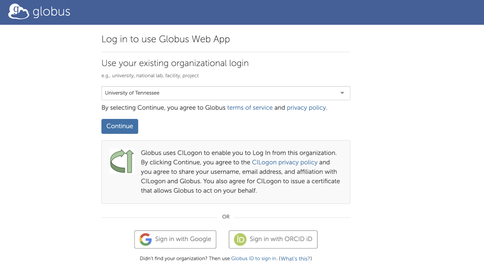 Data Sharing with Globus | Office of Innovative Technologies