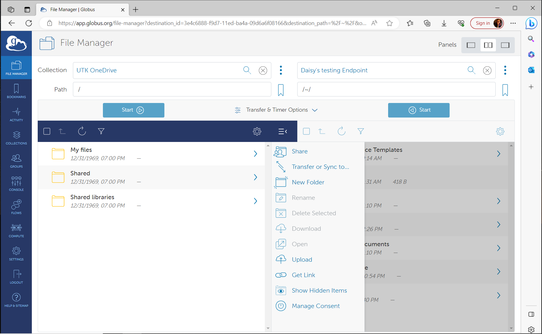 Data Transfer on ISAAC-NG | Office of Innovative Technologies
